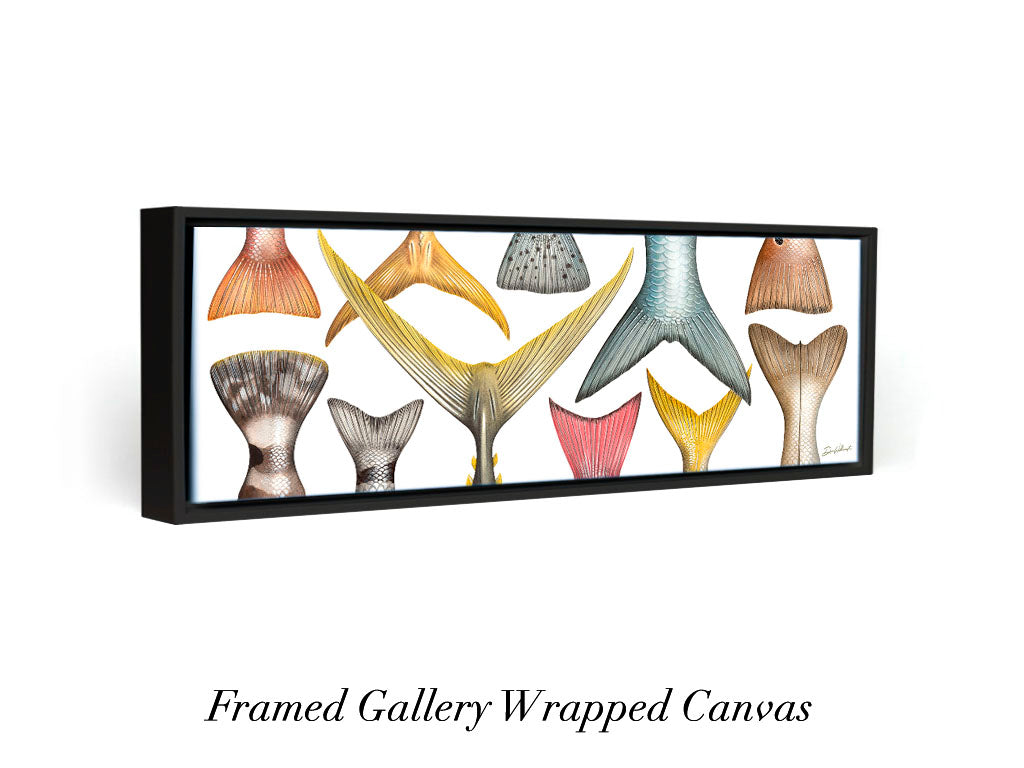 "Fish Tails" – Blue Ocean Art