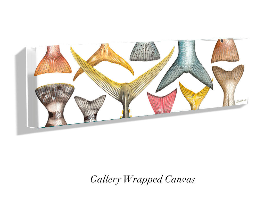 "Fish Tails" – Blue Ocean Art